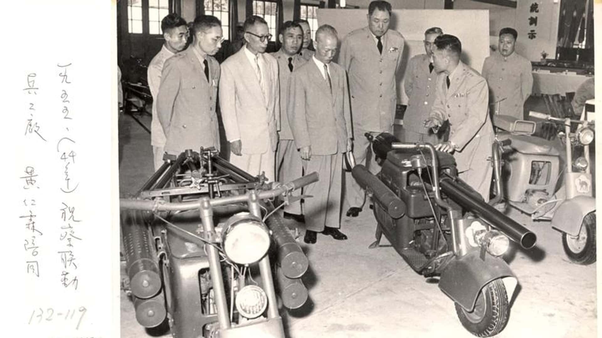 Mitsubishi Once Made a Wilder Rocket-Launching Scooter to Compete with ...