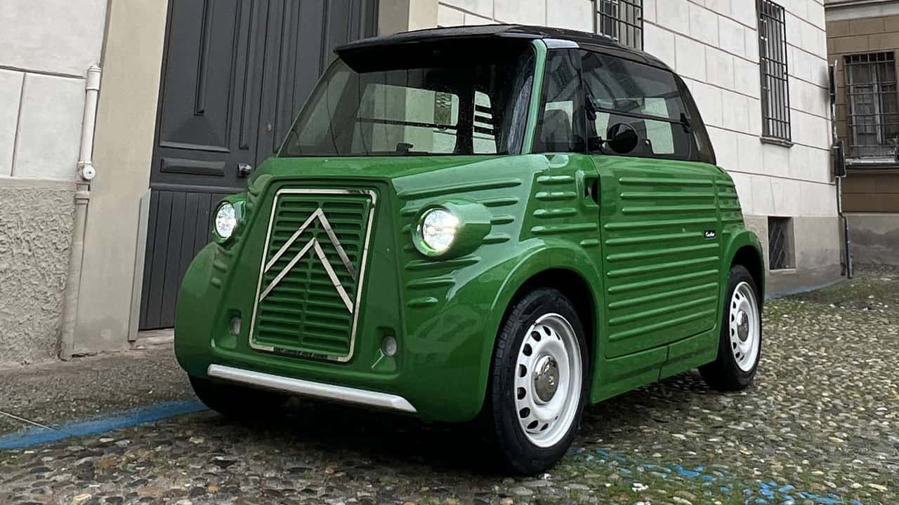 17.120 €, muy retro y eléctrico: quiere parecerse al Citroën 2CV, pero ...