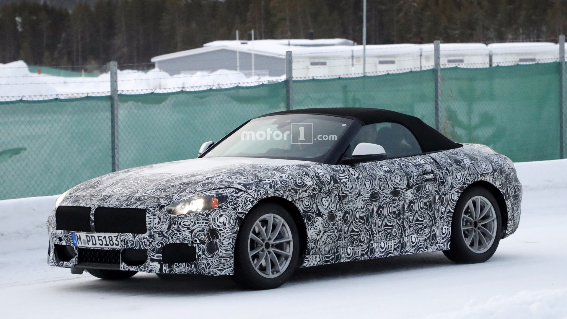 Photos espion - La BMW Z5 se découvre
