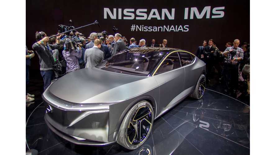 Nissan IMs Electric Sedan At 2019 NAIAS: Photos & Videos