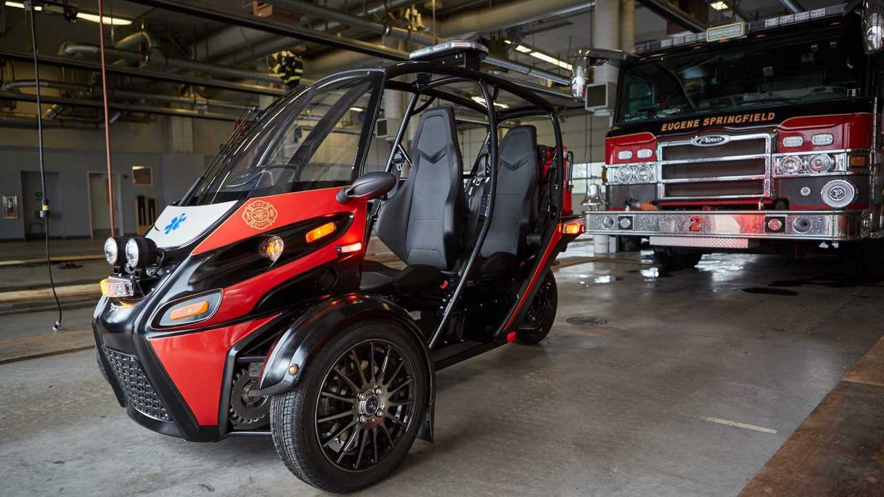 Arcimoto Unveils Rapid Responder Three-Wheeler For Fire Fighters