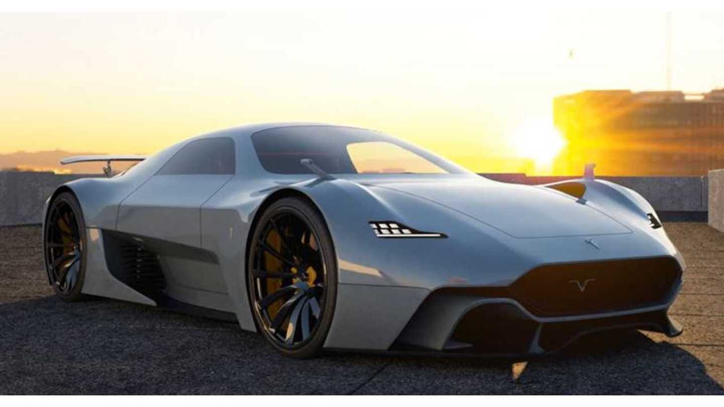 Tesla Model H Electric Supercar Rendered - (w/video)