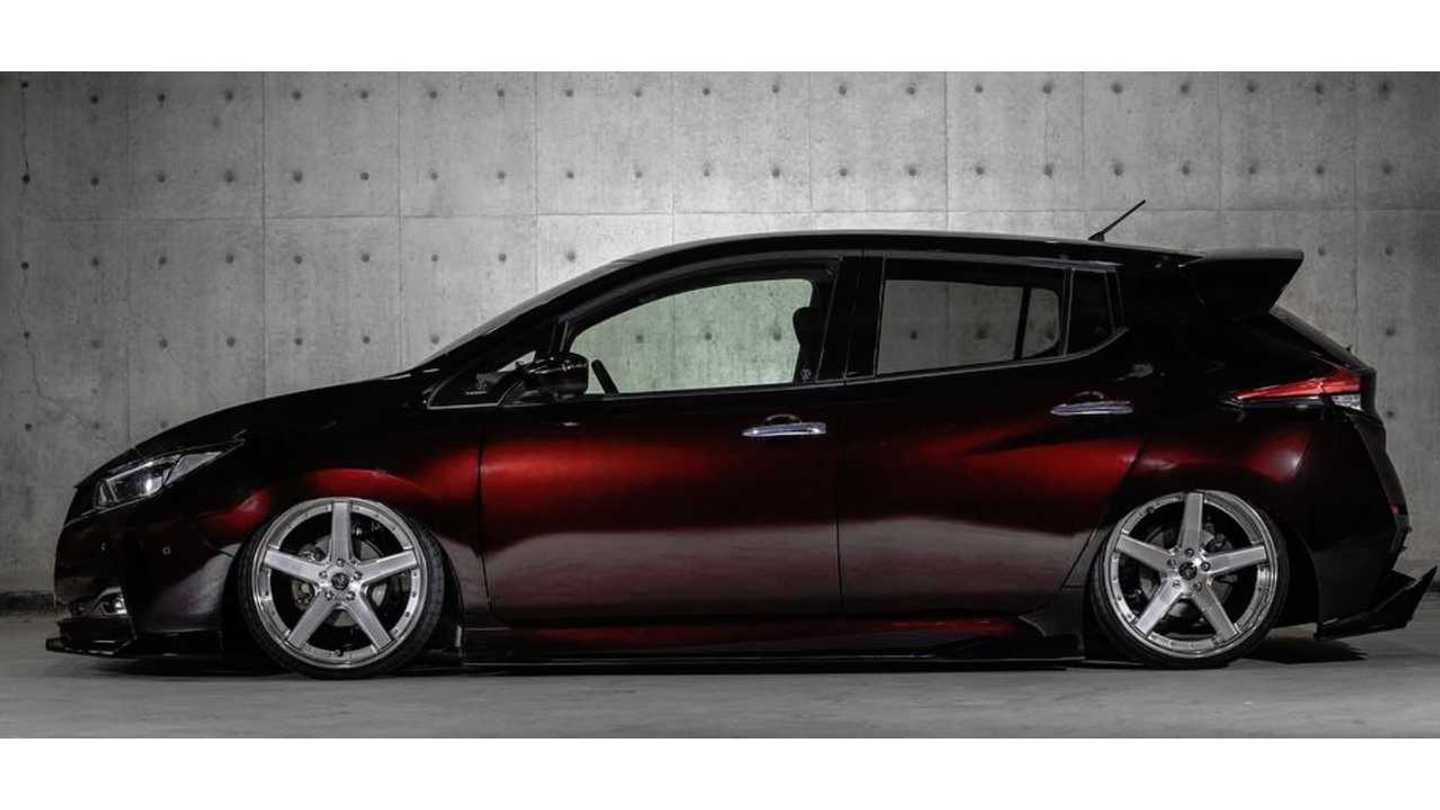 Nissan LEAF Transformed Into Something Very Unique By Kuhl Racing