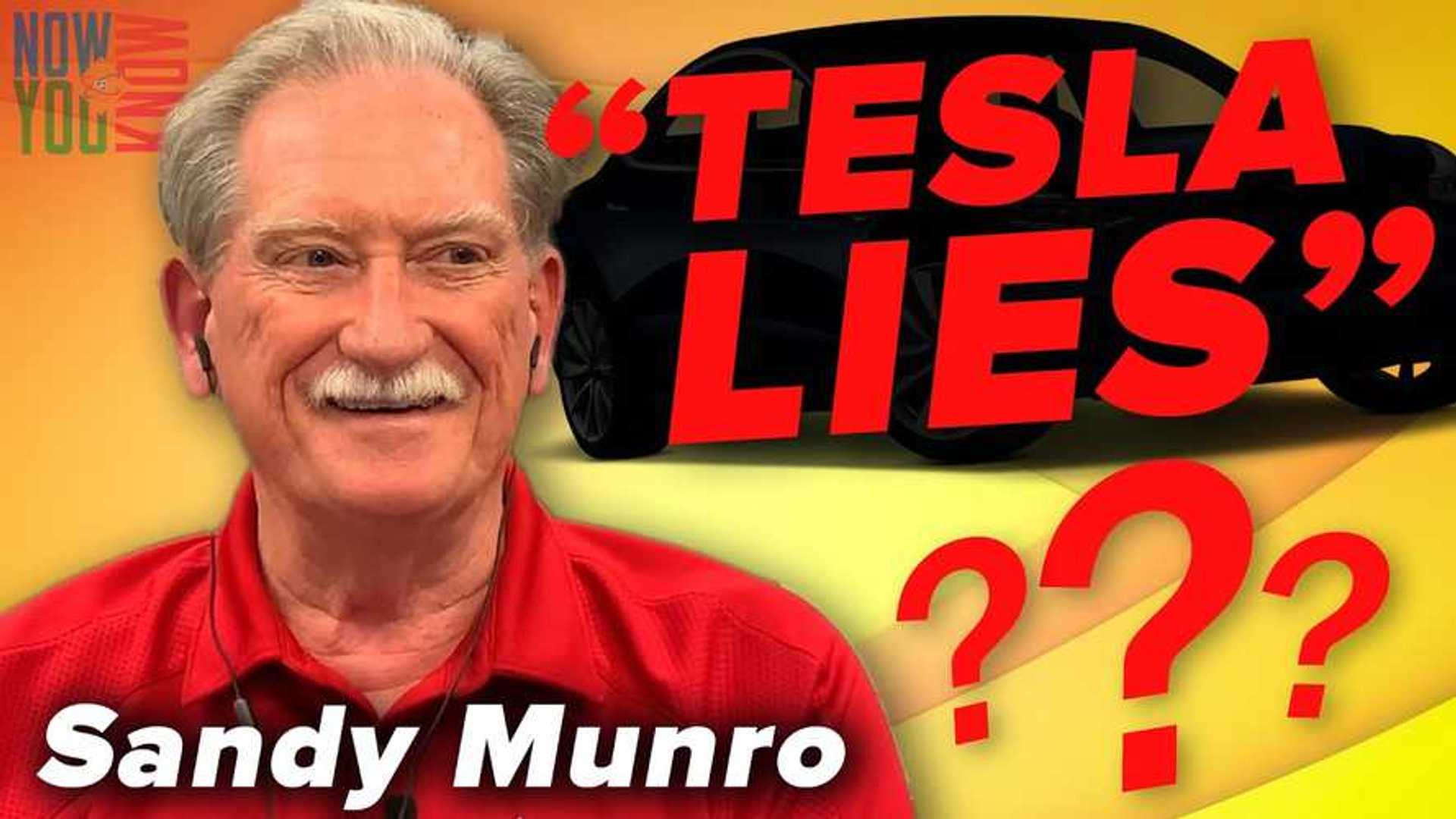 Sandy Munro Says Tesla Lies To Surprise Its Competitors