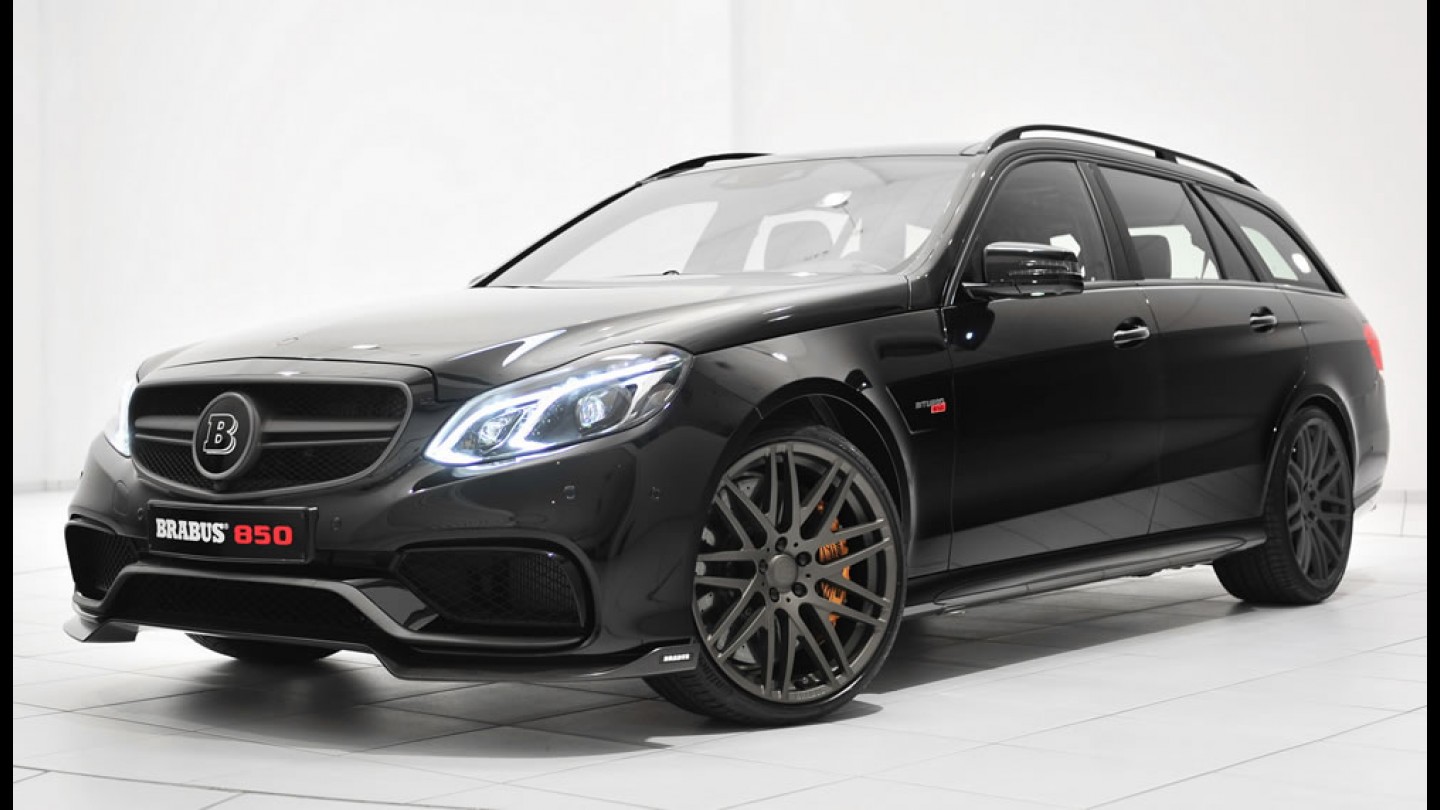 Insana: Mercedes-Benz E63 AMG Estate da Brabus tem 850 cv de potência