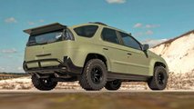 Jemand hat einen bezaubernden Pontiac Aztek Off-Roader entworfen