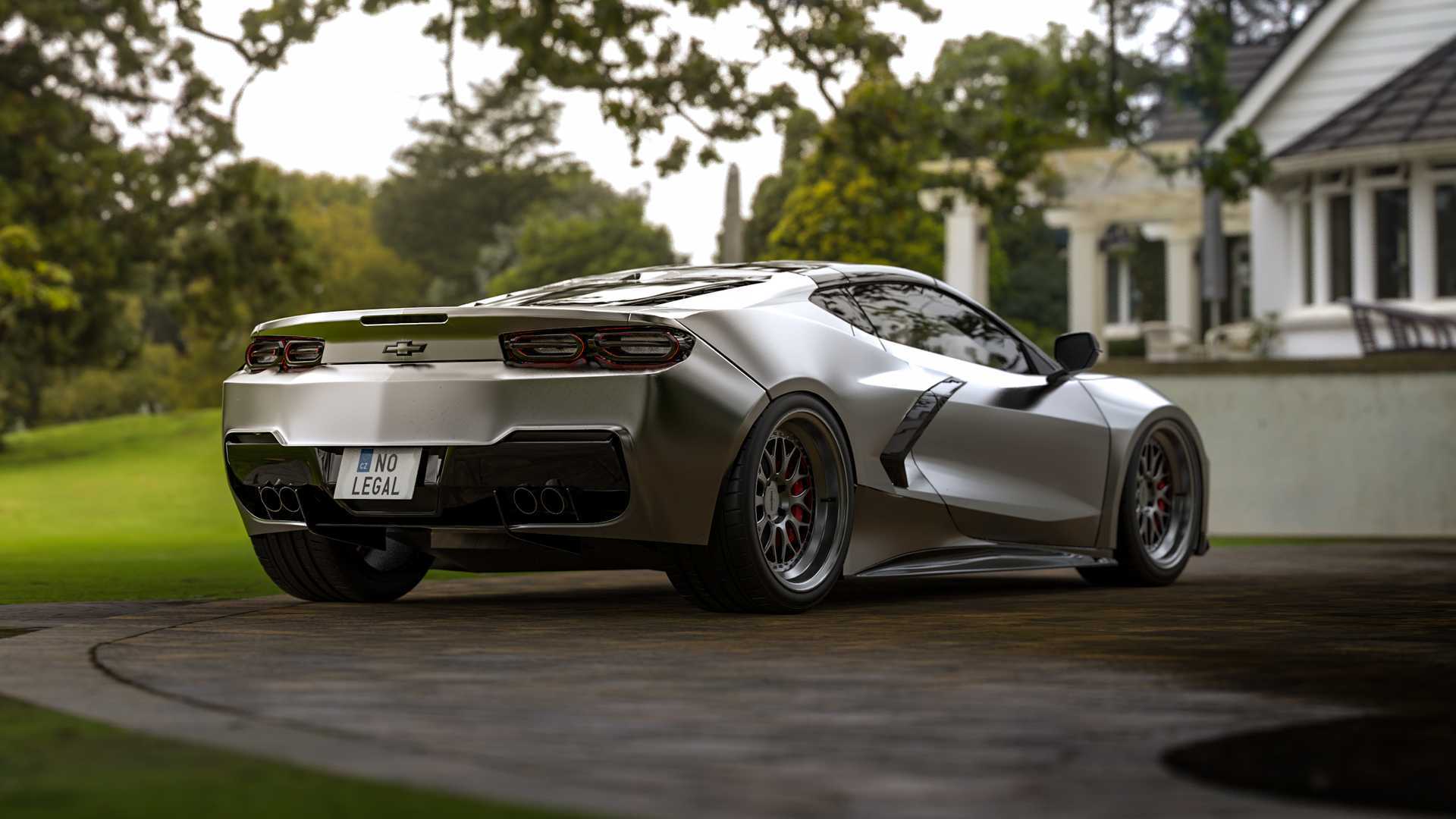 Mid-Engined Chevy Camaro Rendering Is Just For Fun