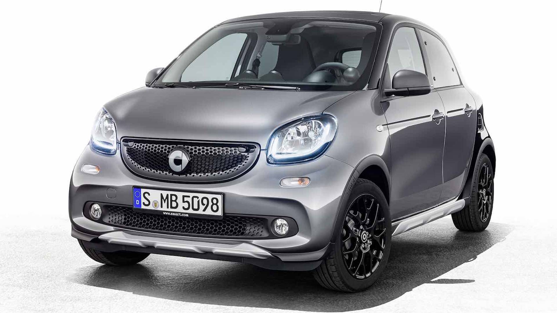 smart forfour crosstown edition 2018: apariencia SUV