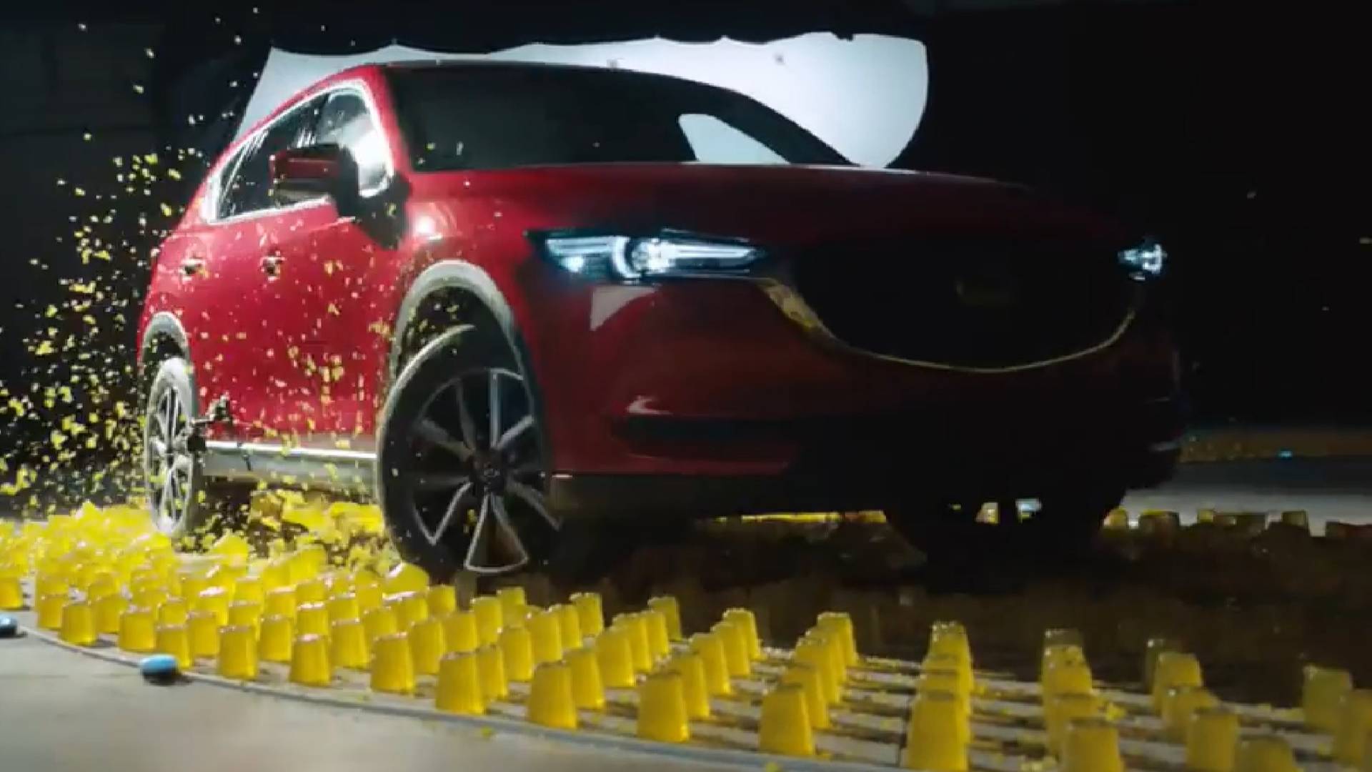 Le Mazda CX-5 n'a peur ni de la gelée, ni des glaçons