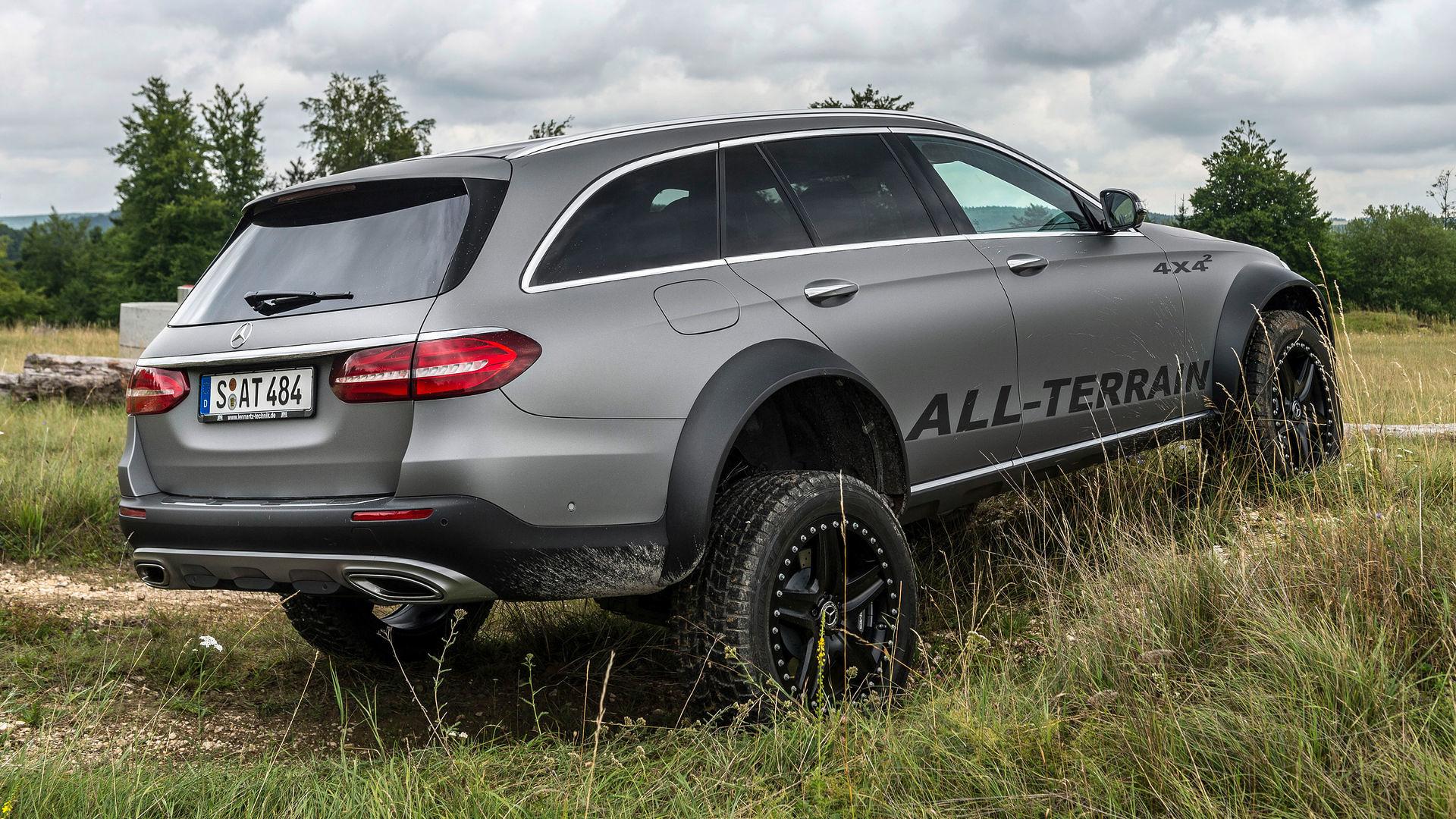 Mercedes-Benz Clase E All-Terrain 4x4²: no lo parece, pero es real