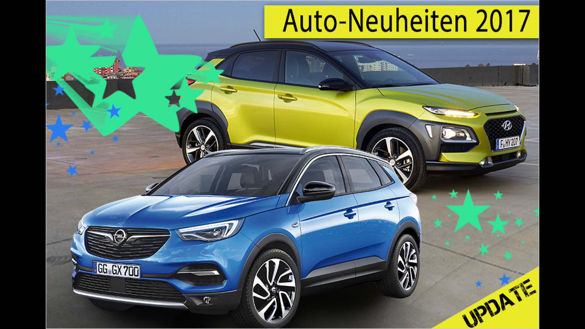Auto-Neuheiten: Neuvorstellungen vom Kleinstwagen bis zum Pick-up