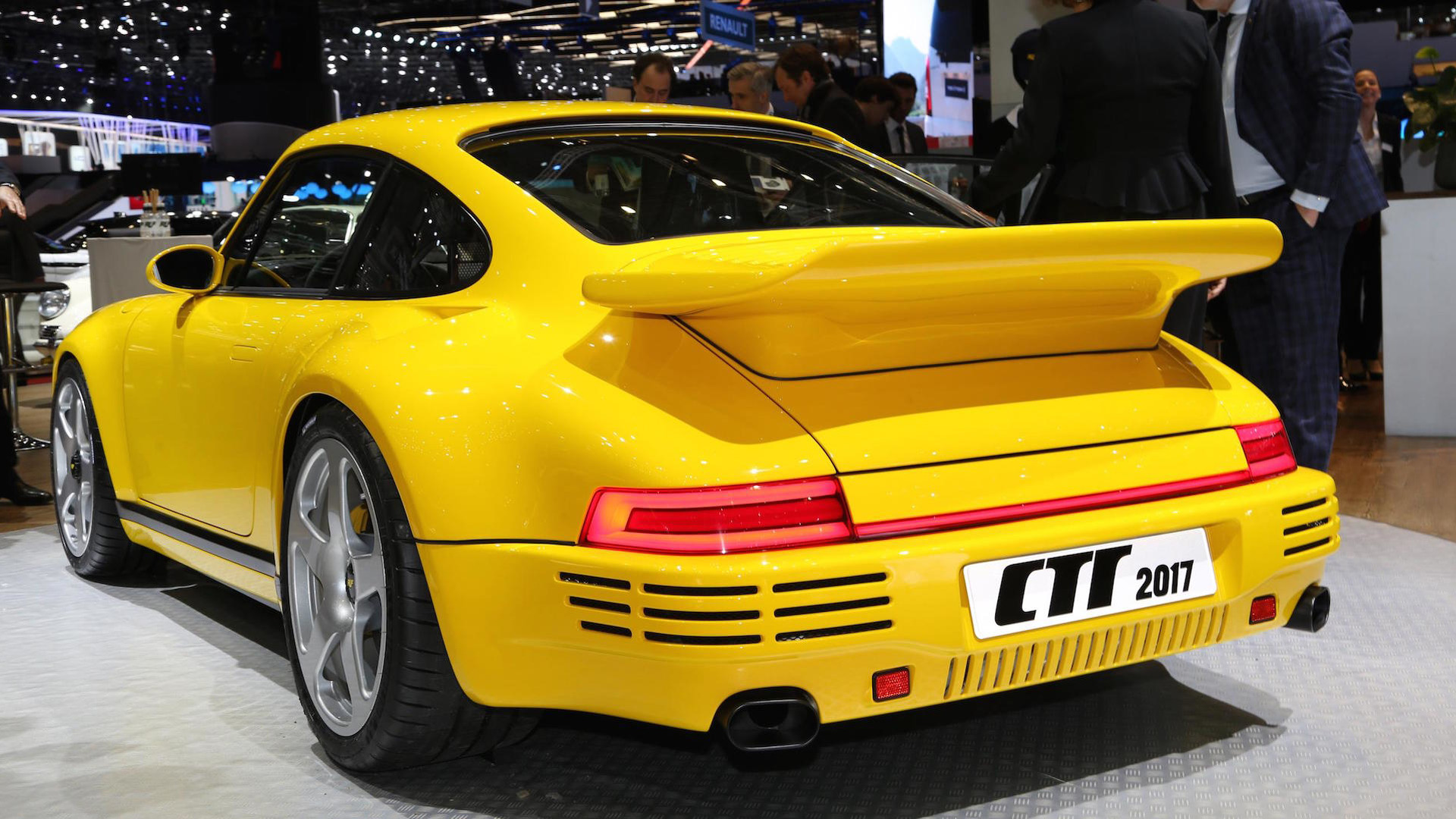Nouvelle RUF CTR, en jaune et contre tous