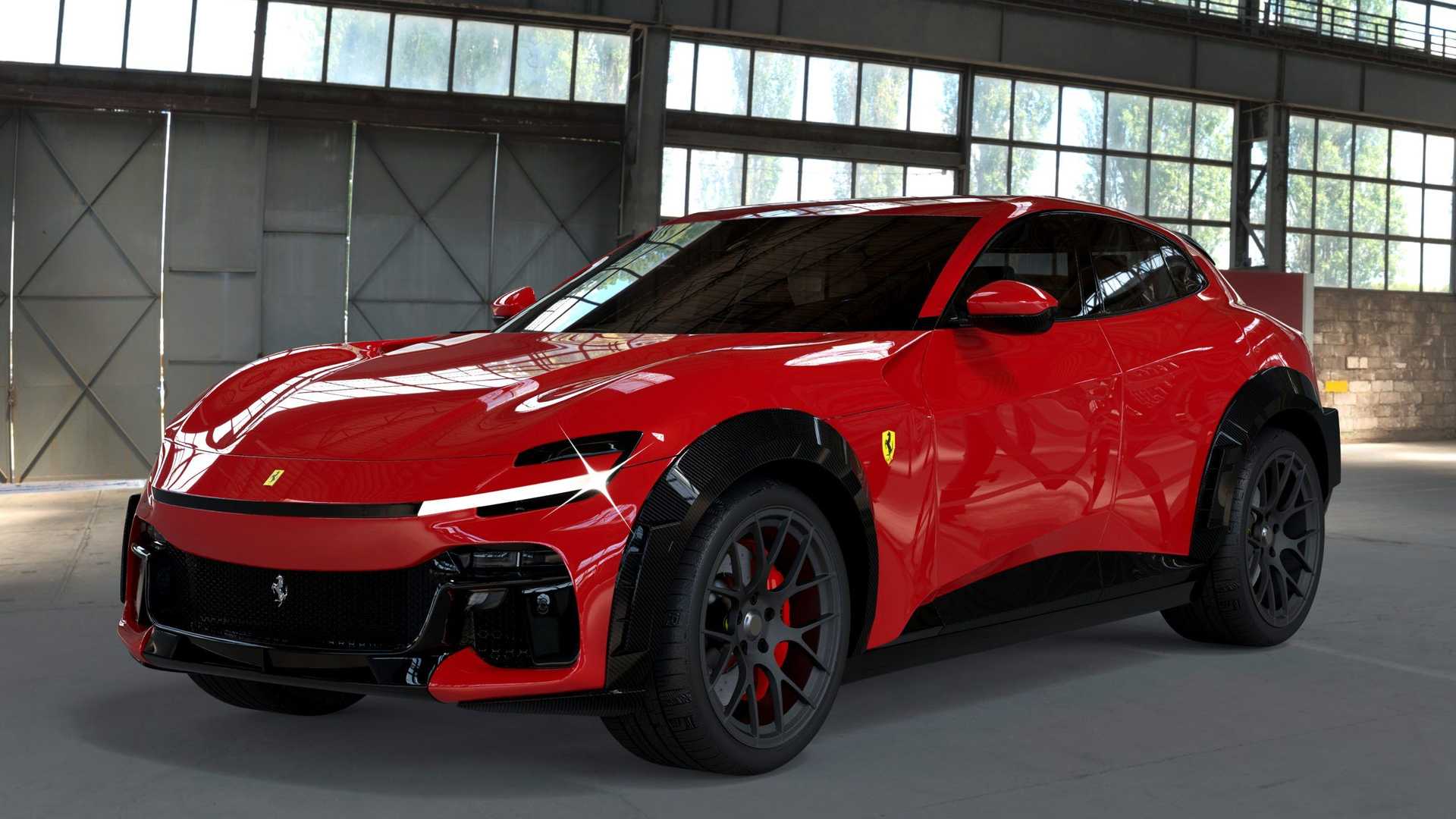 Ferrari Purosangue Tuning: Breitbau fürs Ferrari-"SUV"
