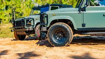 ECD Builds Twin Land Rover Defender 90 Restomods For Best Friends