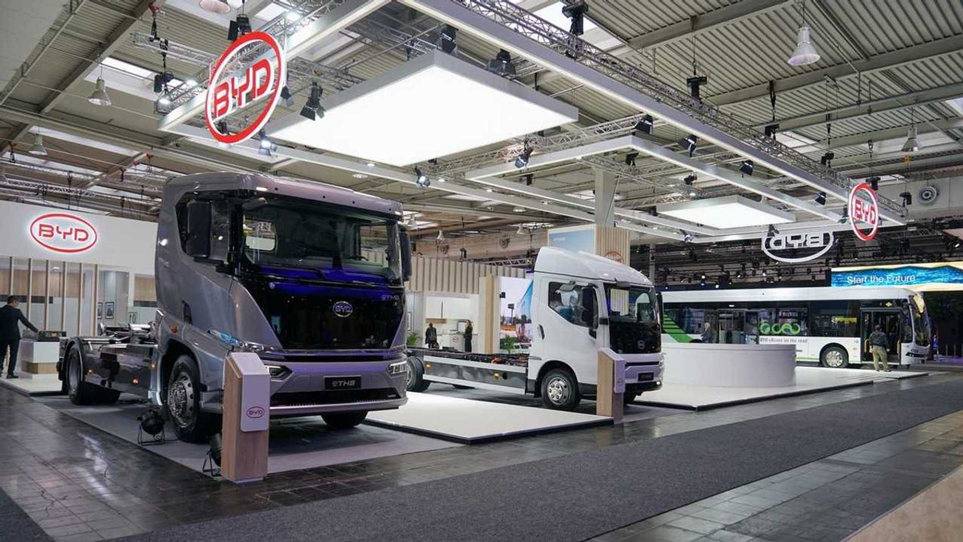 IAA: BYD Unveils eBus Blade Platform And New Electric Trucks