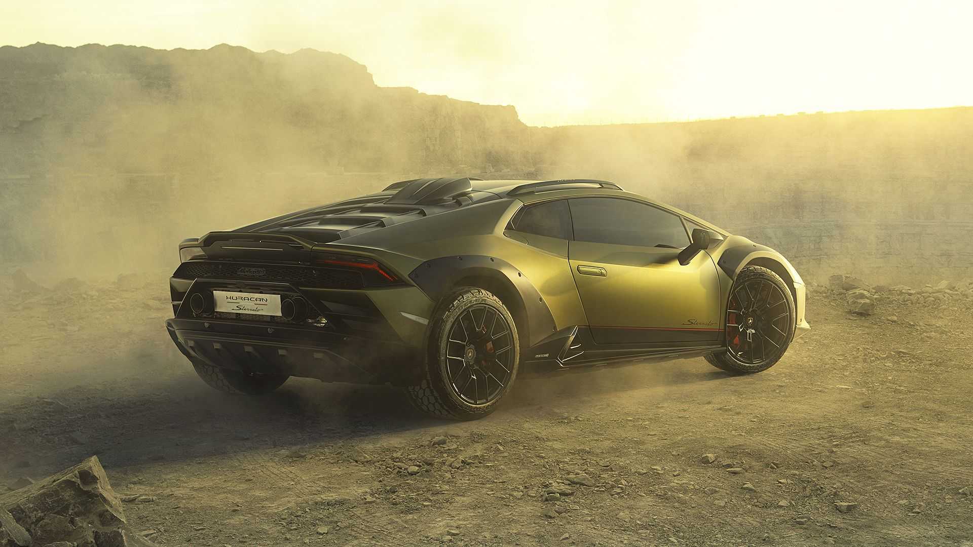 Lamborghini Huracan Sterrato vs Porsche 911 Dakar : le duel des ...