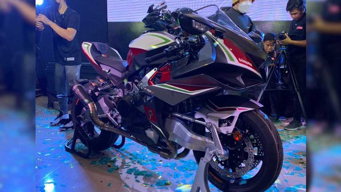 Get Up Close And Personal With The Bimota Tesi H2