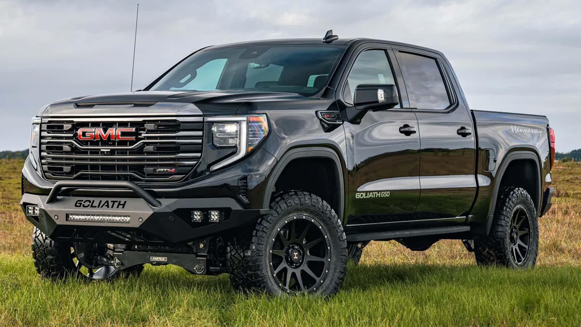 Hennessey Goliath 650, un GMC Sierra 'atiborrado' de esteroides