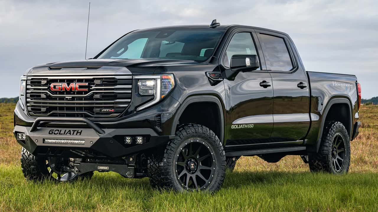 Hennessey Goliath 650, un GMC Sierra 'atiborrado' de esteroides
