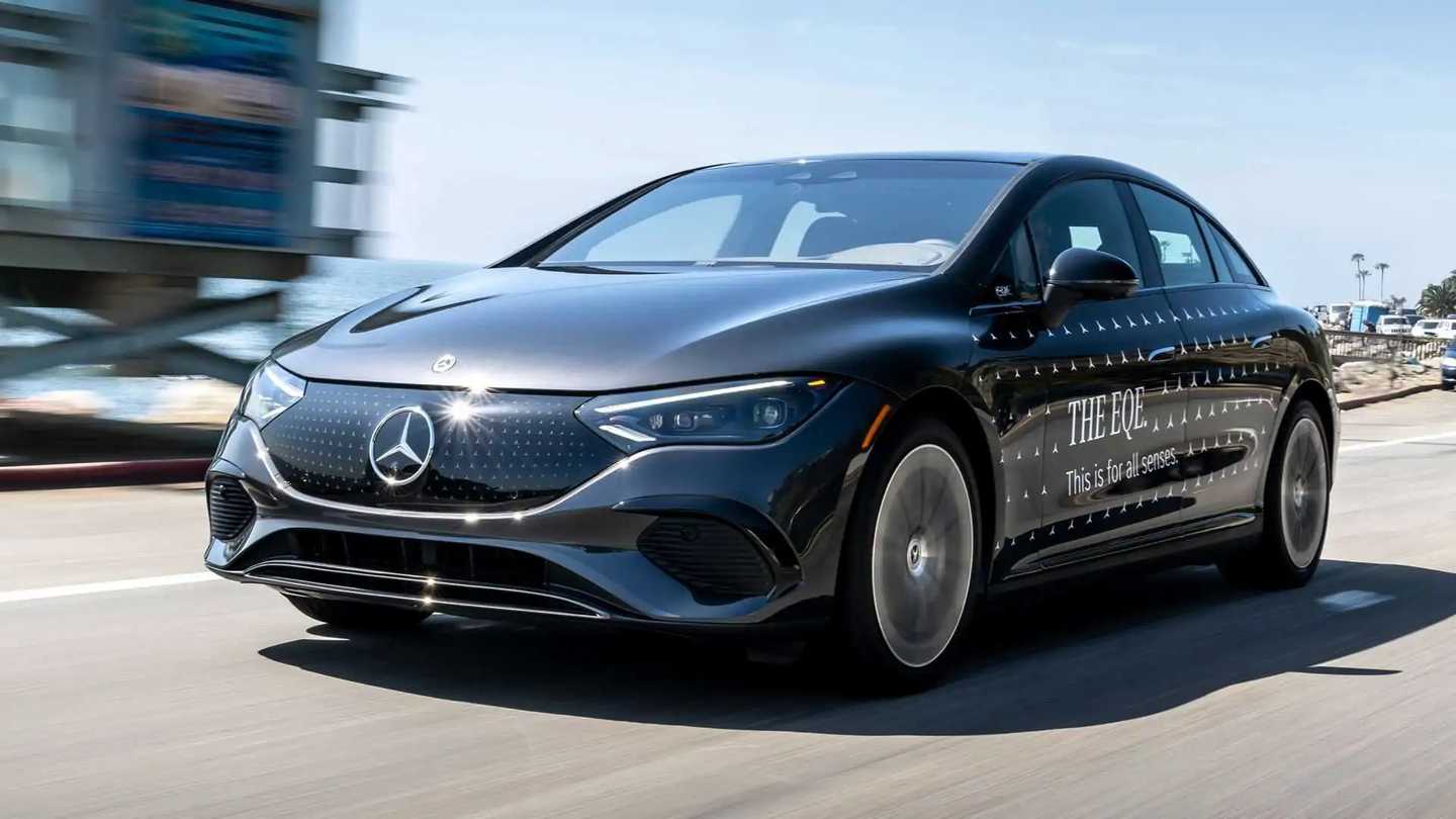 Mercedes-Benz EQE First Ride: CLS-Sized Electric Luxury