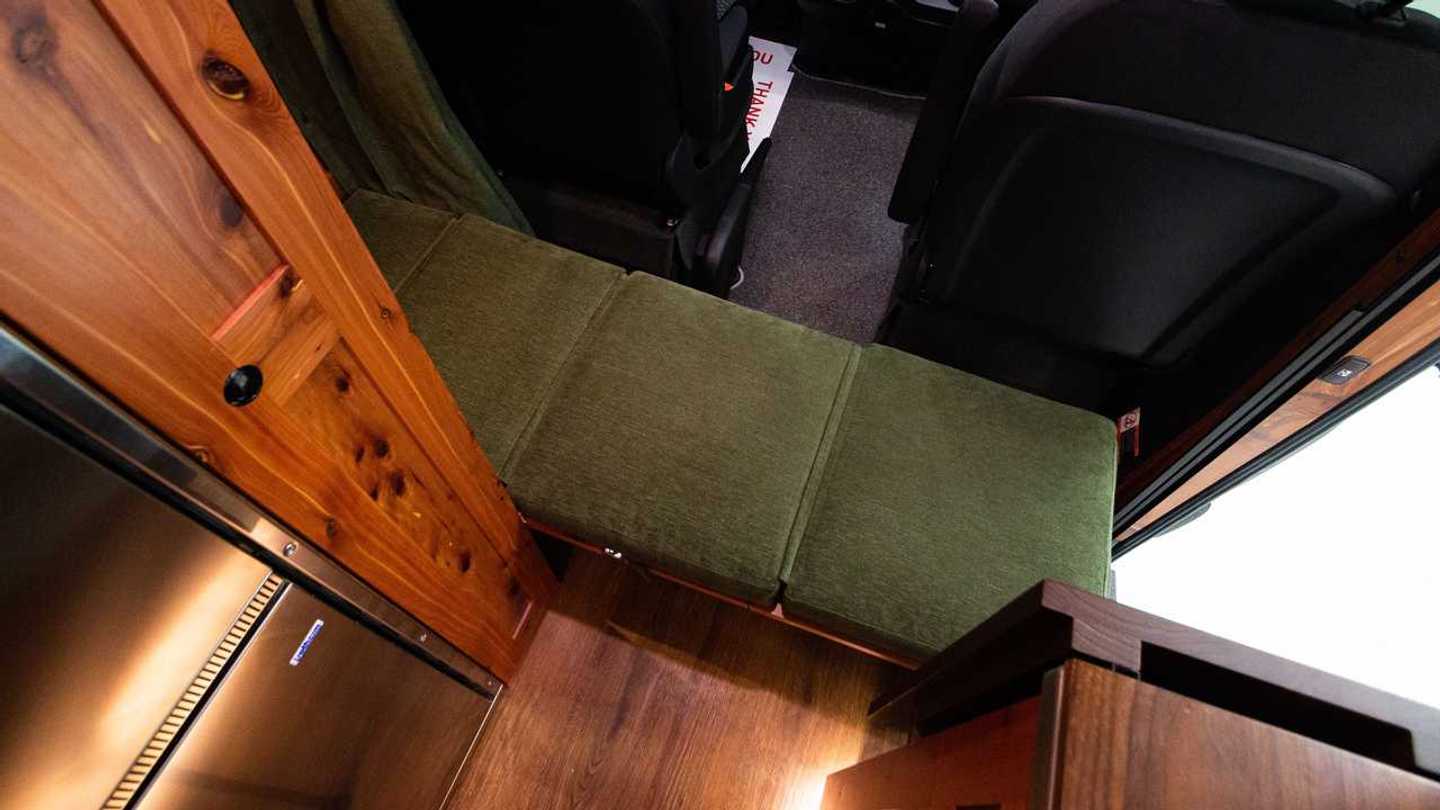 ARV Unveils Sprinter Camper With Wood Interior Made Entirely Of Cedar