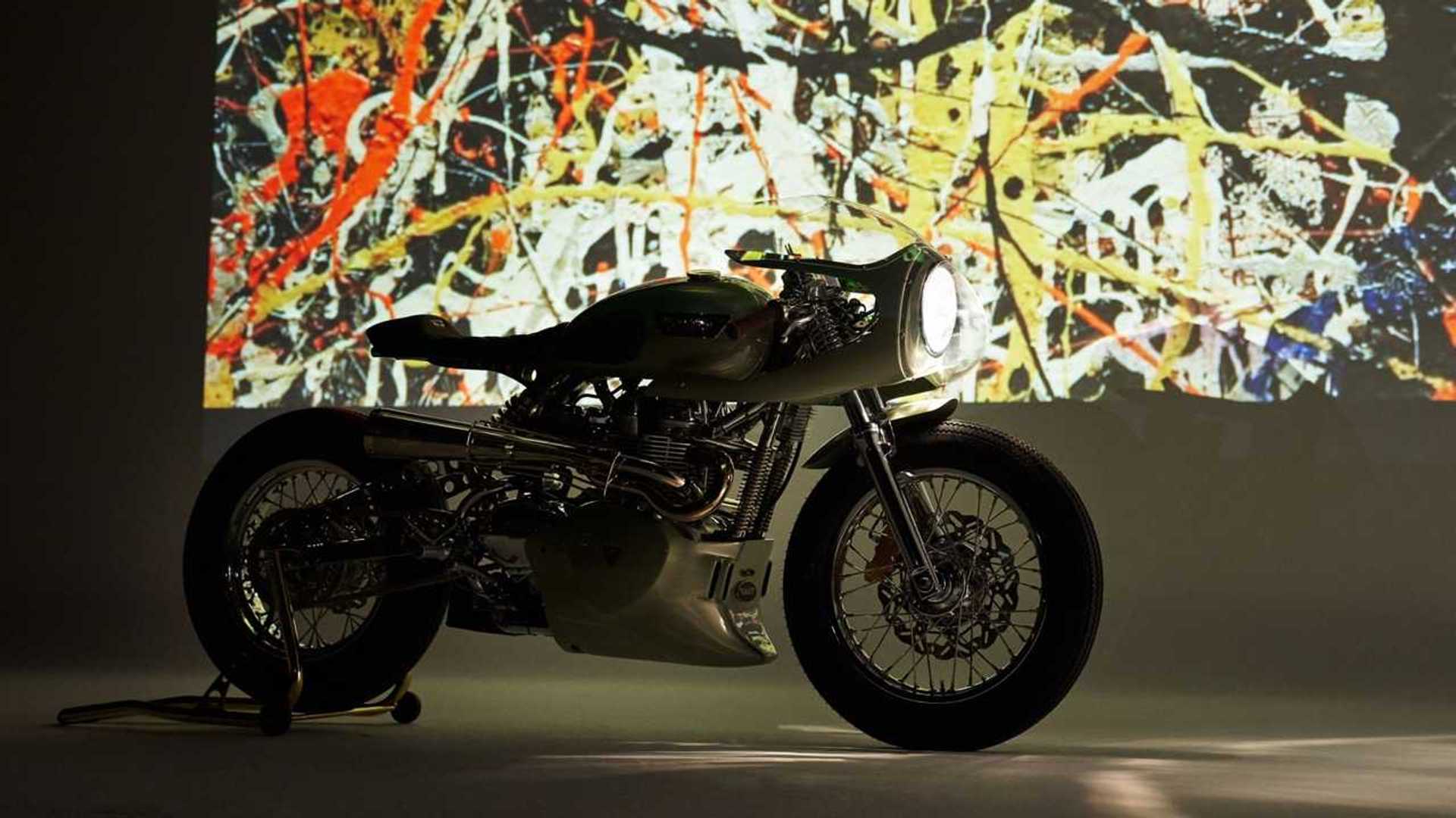 Stunning Custom Triumph Thruxton By Tamarit Up For Auction