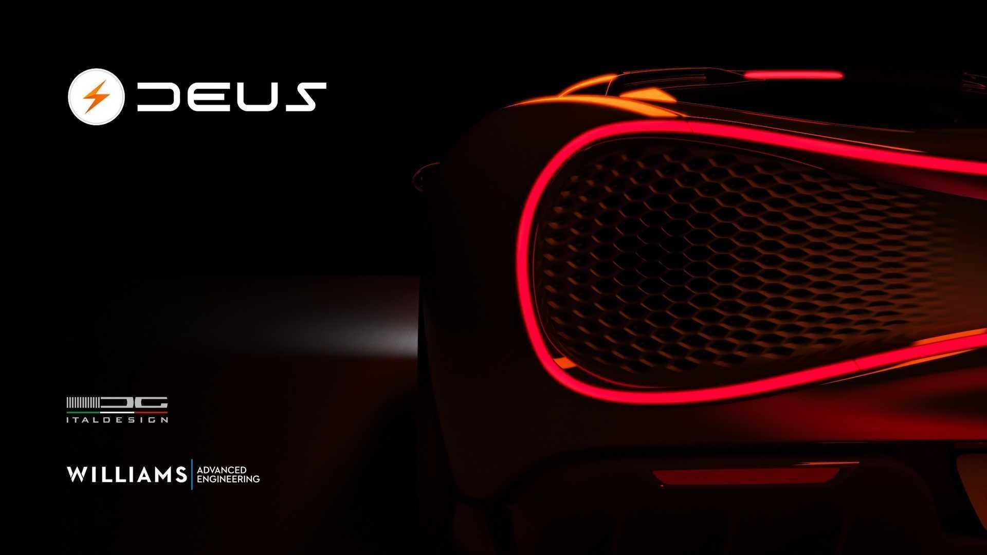 La hypercar DEUS si svela in un primo teaser