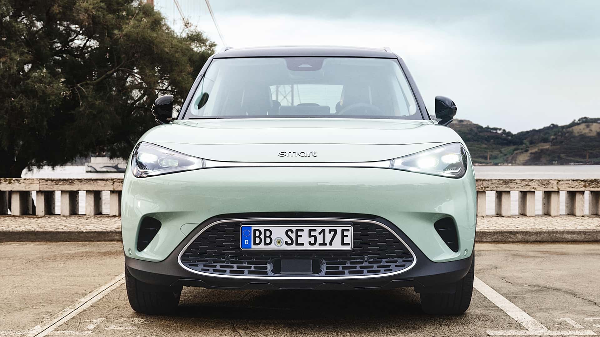 La smart #1 si noleggia a lungo termine e parte per il tour italiano