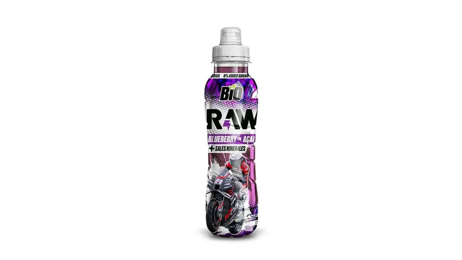 Raw Super Drink lanza una botella especial de Aleix Espargaró
