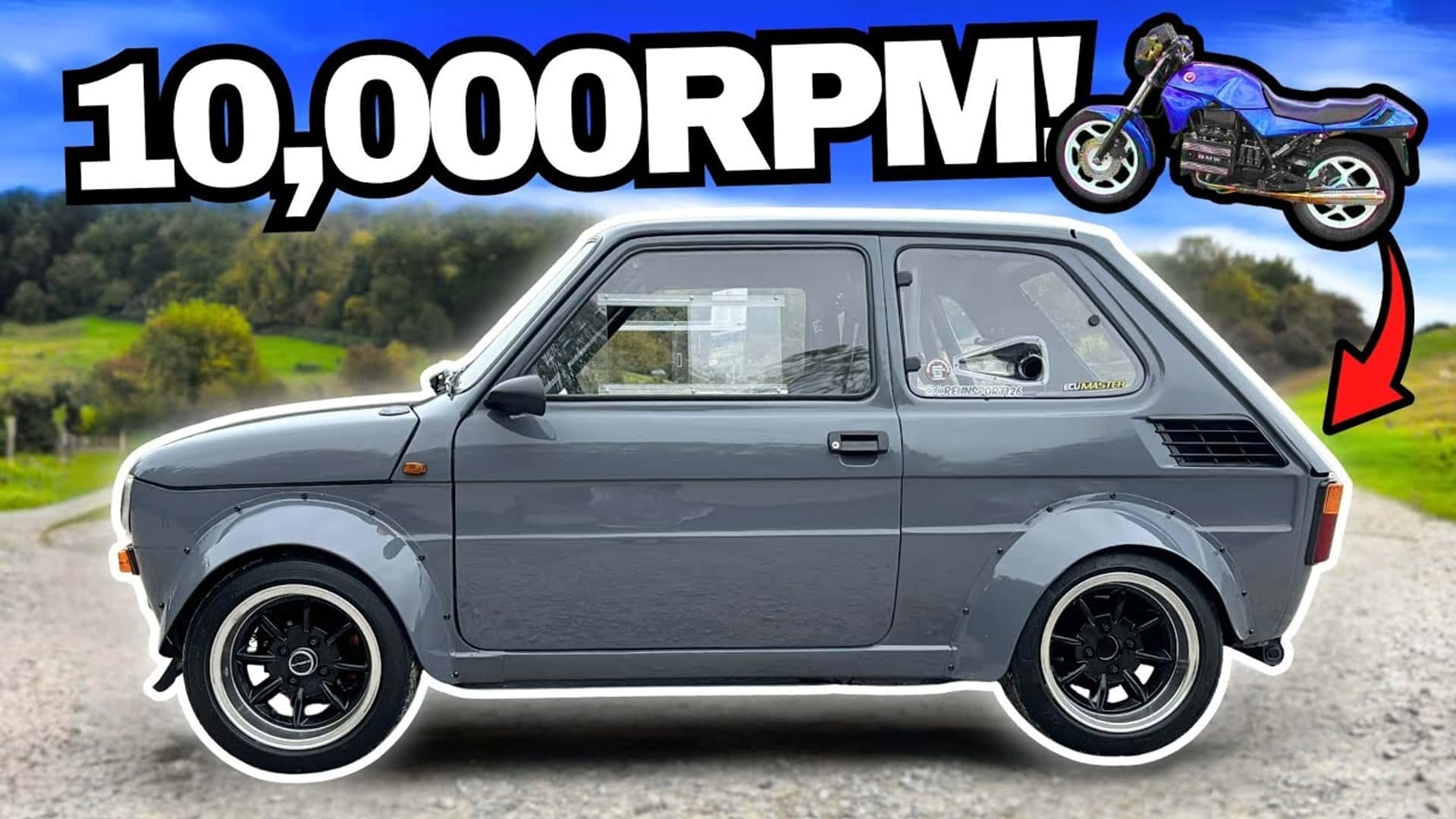 This Unbelievable BMW Motorcycle-Swapped Car Will Make You Reconsider ...