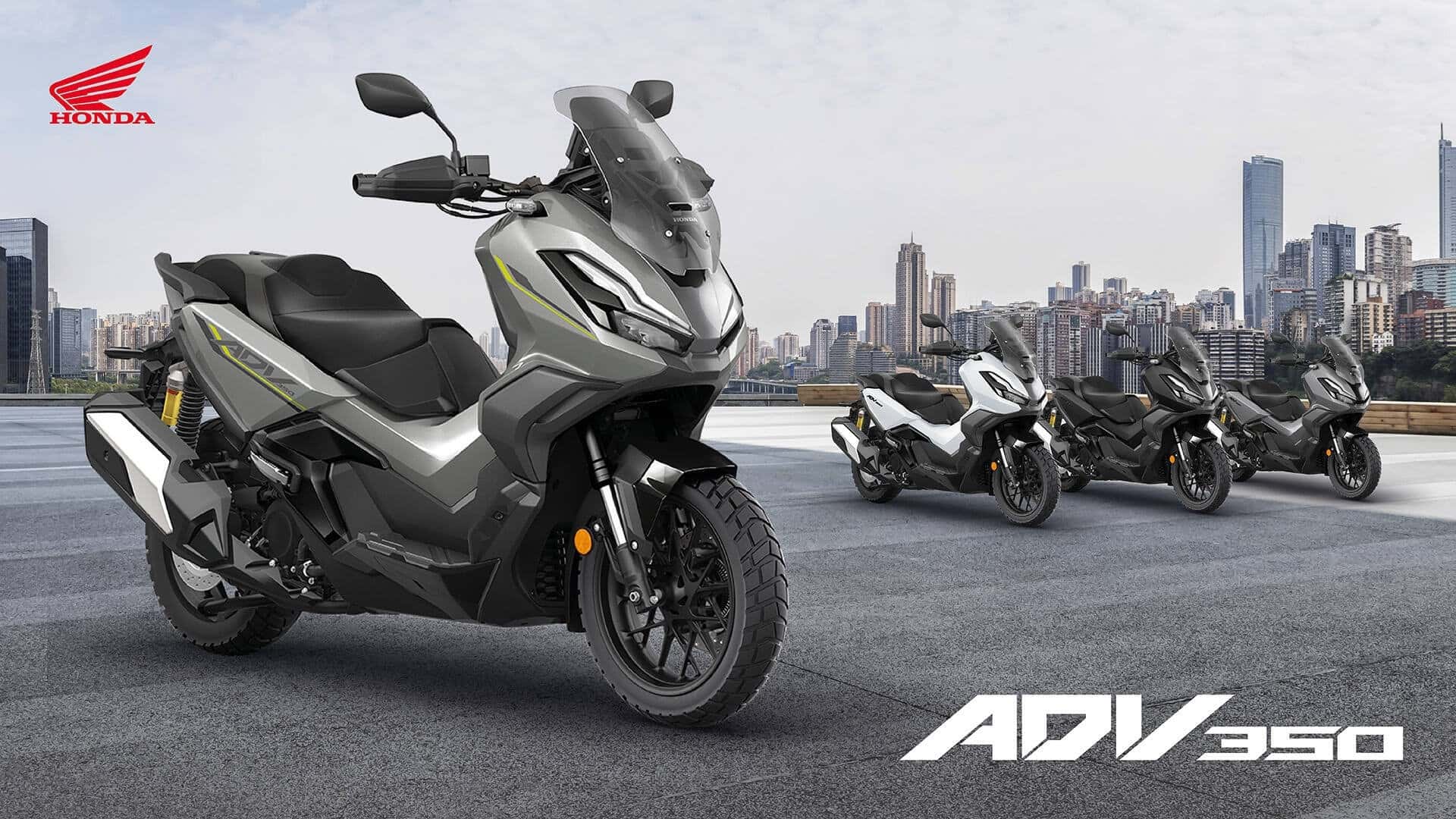 Honda Updates Its 350cc Adventure Scooter, Still Not Bringing It To the US