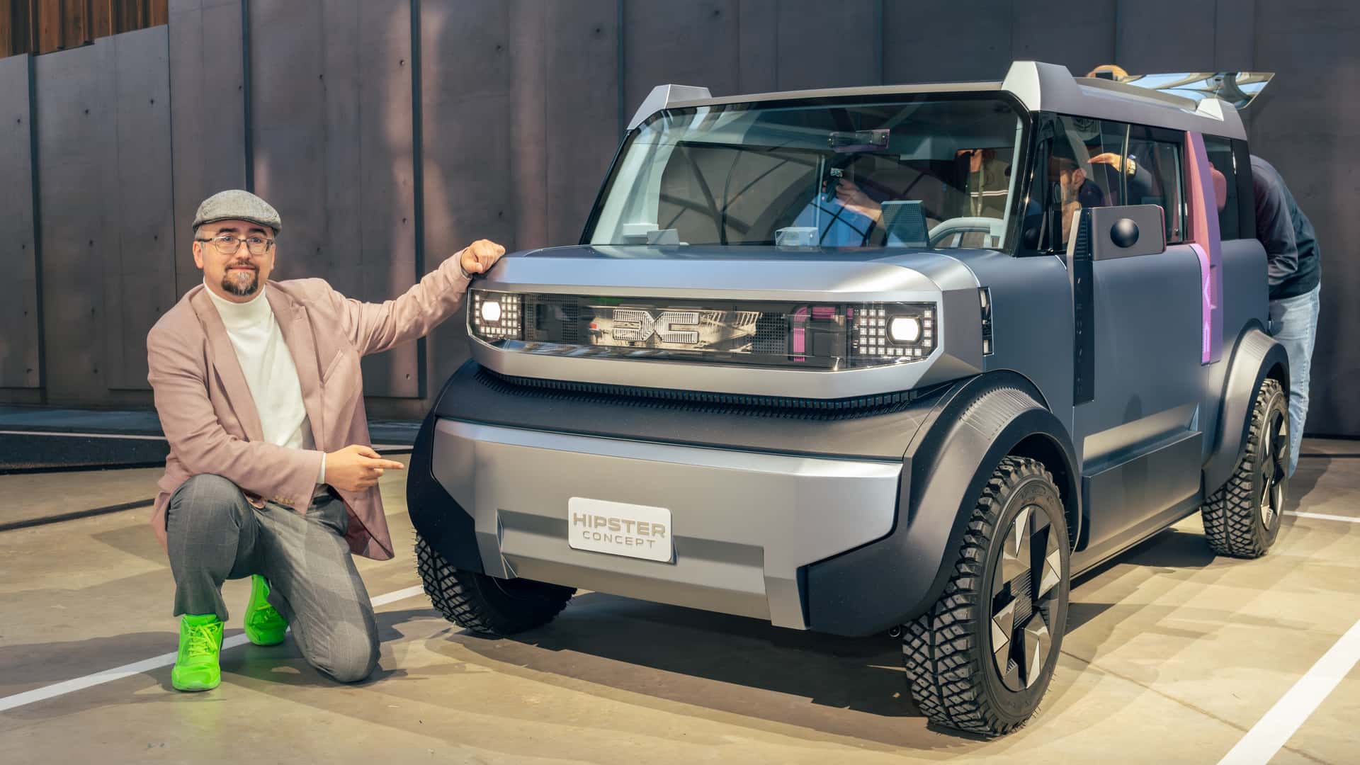 Dacia Hipster Concept: Könnte so ein billiges E-Auto aussehen?