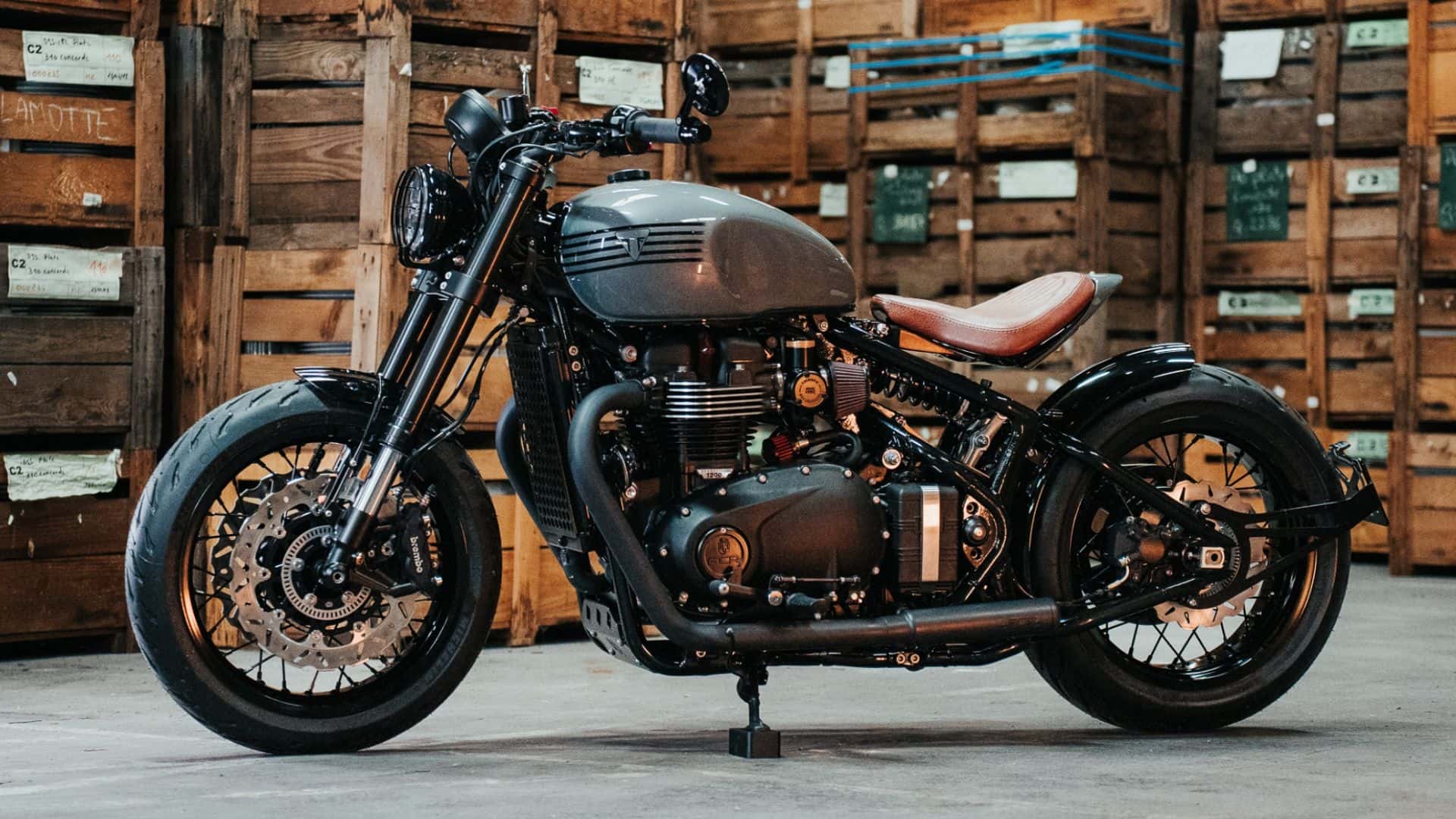 This Custom Triumph Bobber Build Might Be the Cleanest One We’ve Ever Seen