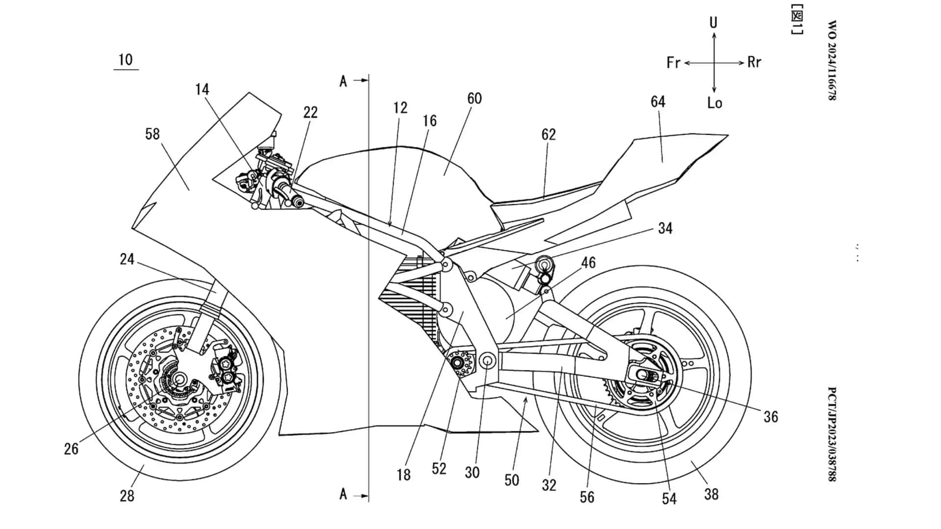 New Patent Shows Electric Yamaha Sportbike Production Uncertain