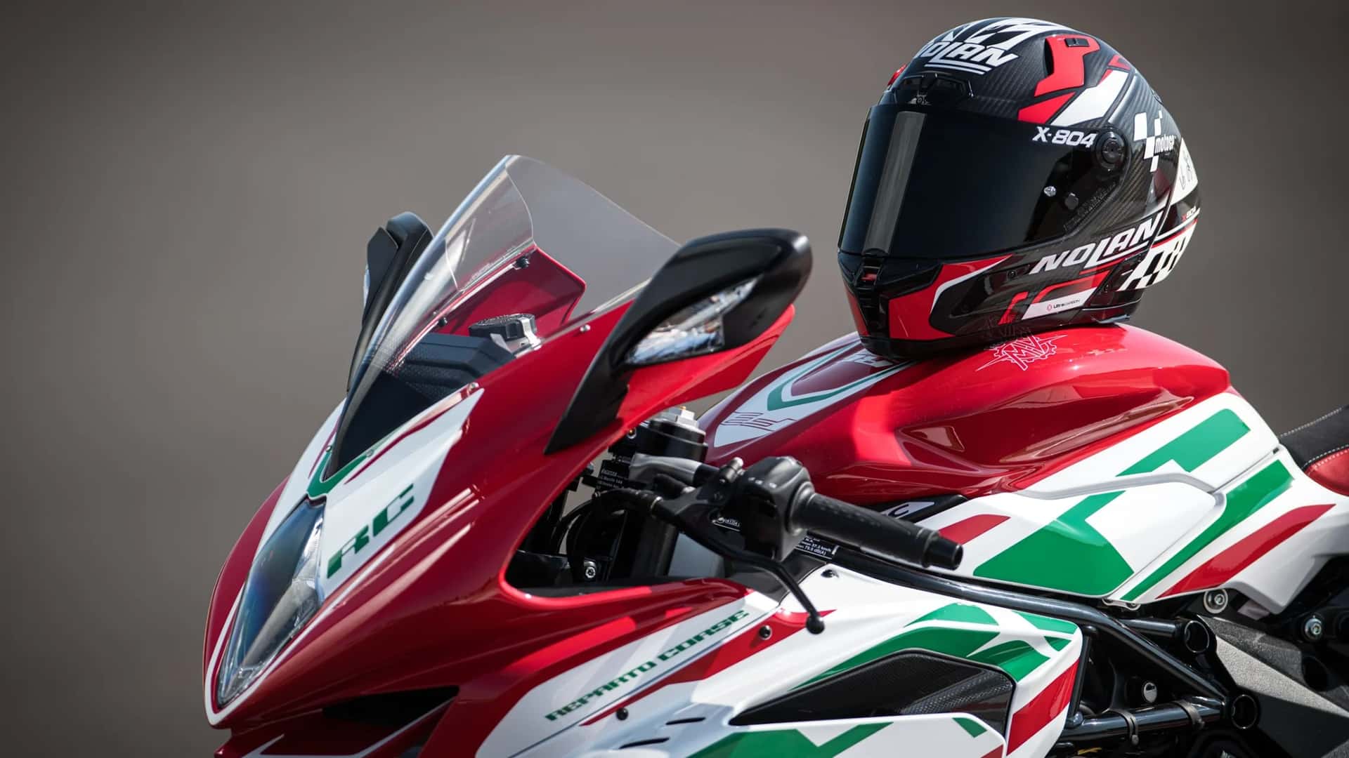 Nolan’s X-804 RS Ultra Flagship Racing Helment Is Ready For Action