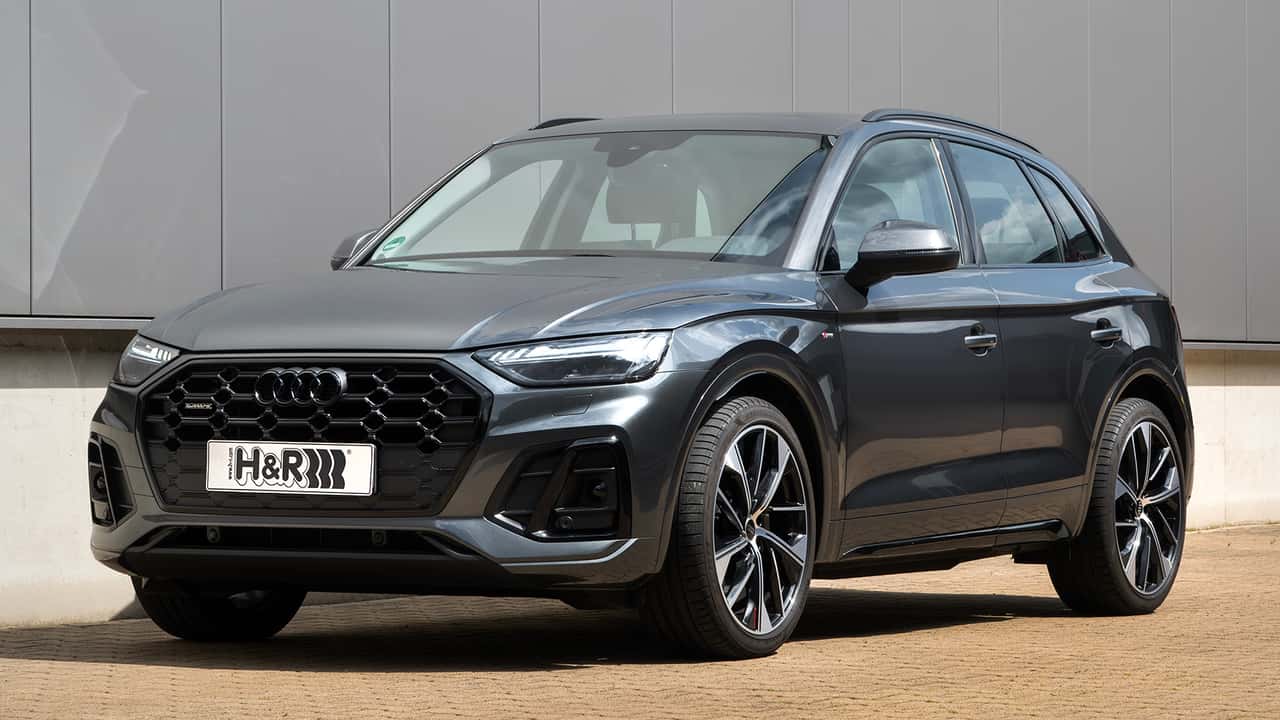 Der Macan lässt grüßen: Audi Q5 mit H&R-Tieferlegungsfedern