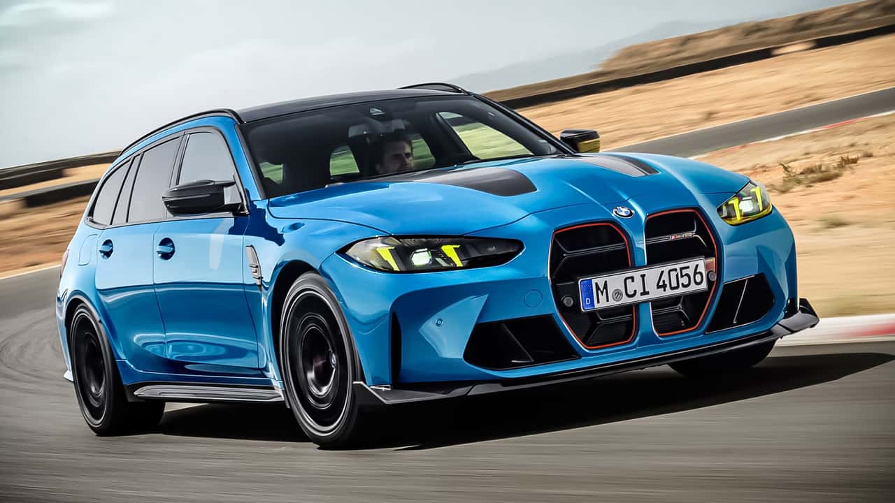 BMW M3 CS Touring revealed with 550 PS - more expensive than M4 CS