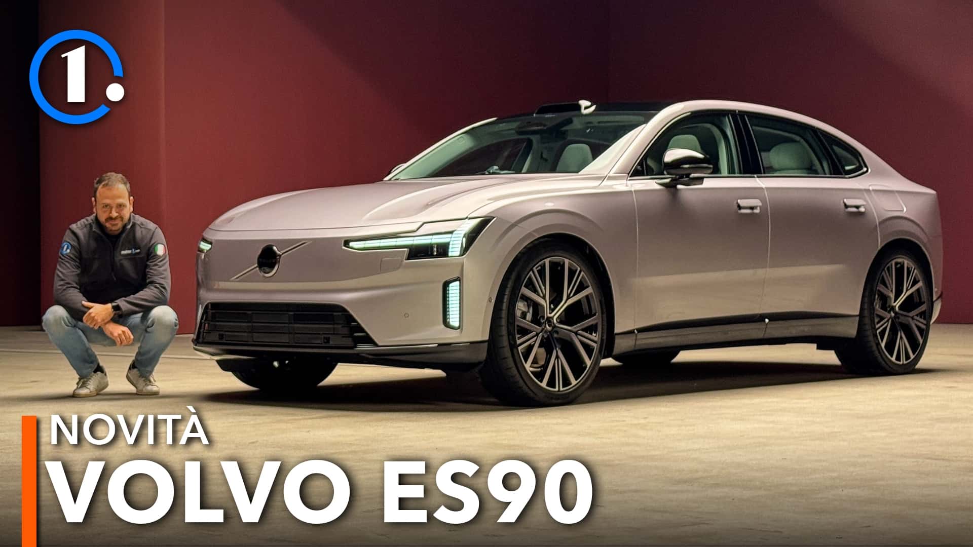 Le nouveau modèle ES90 est la Volvo la plus avancée de tous les temps