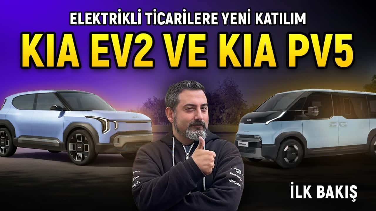 Kia PV5 & EV2 | Bir Ticari Bir Konsept! | İlk Bakış
