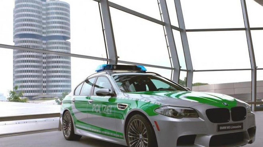 BMW M5 police car unveiled in Munich | Motor1.com Photos
