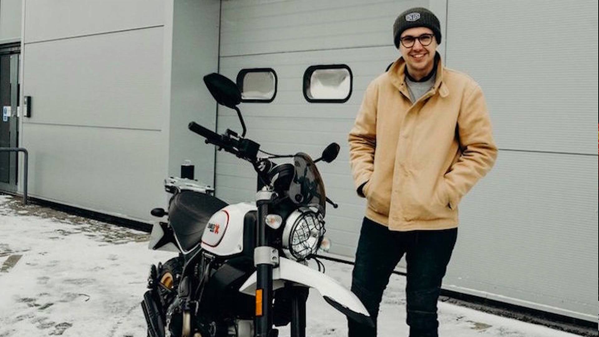 22 Year Old Sets Out To Ride Around The World