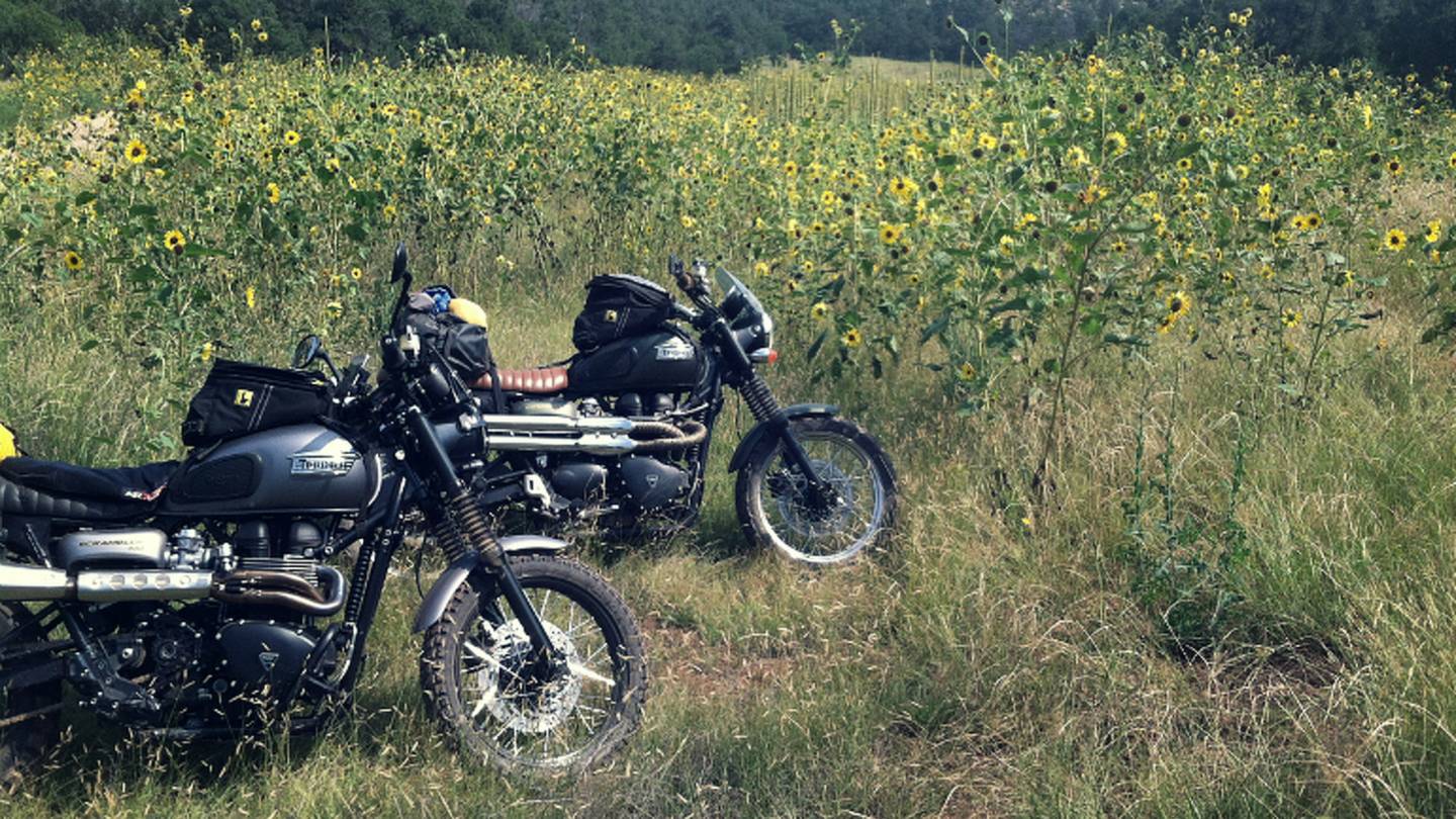 The Off-Road Triumph Scrambler Adventure