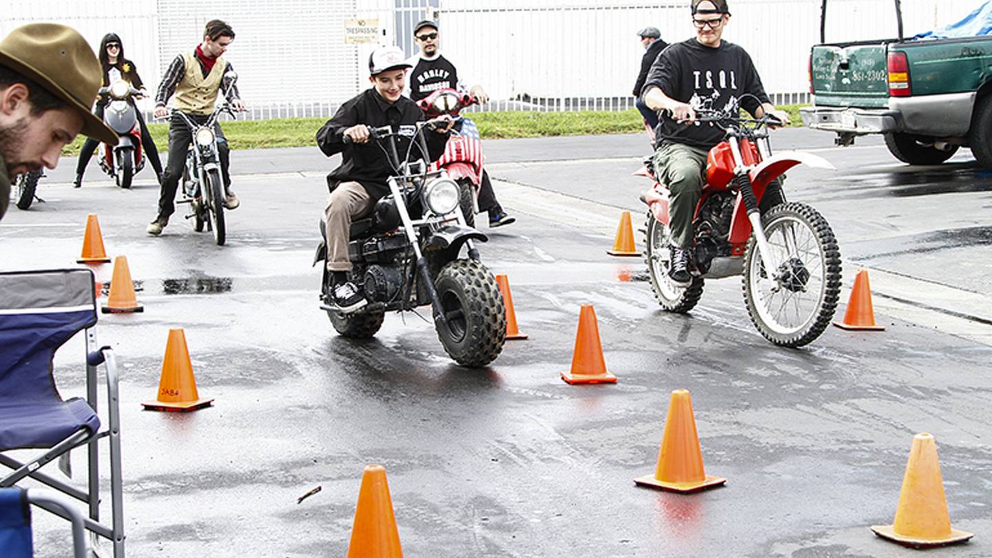 How to Win a Motorcycle Slow Race