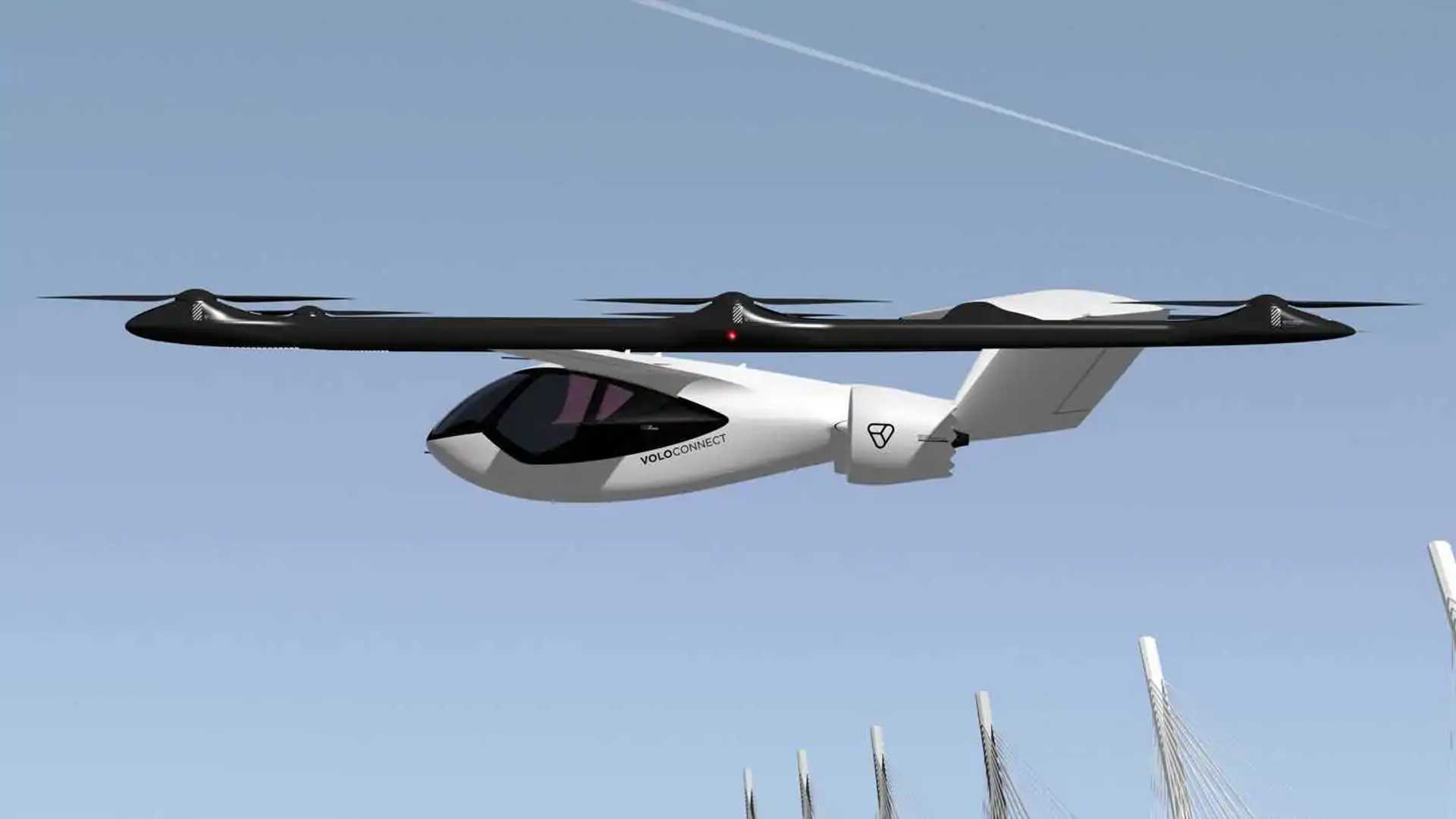 VoloConnect: Viersitzer-Version des Elektro-Flugtaxis vorgestellt