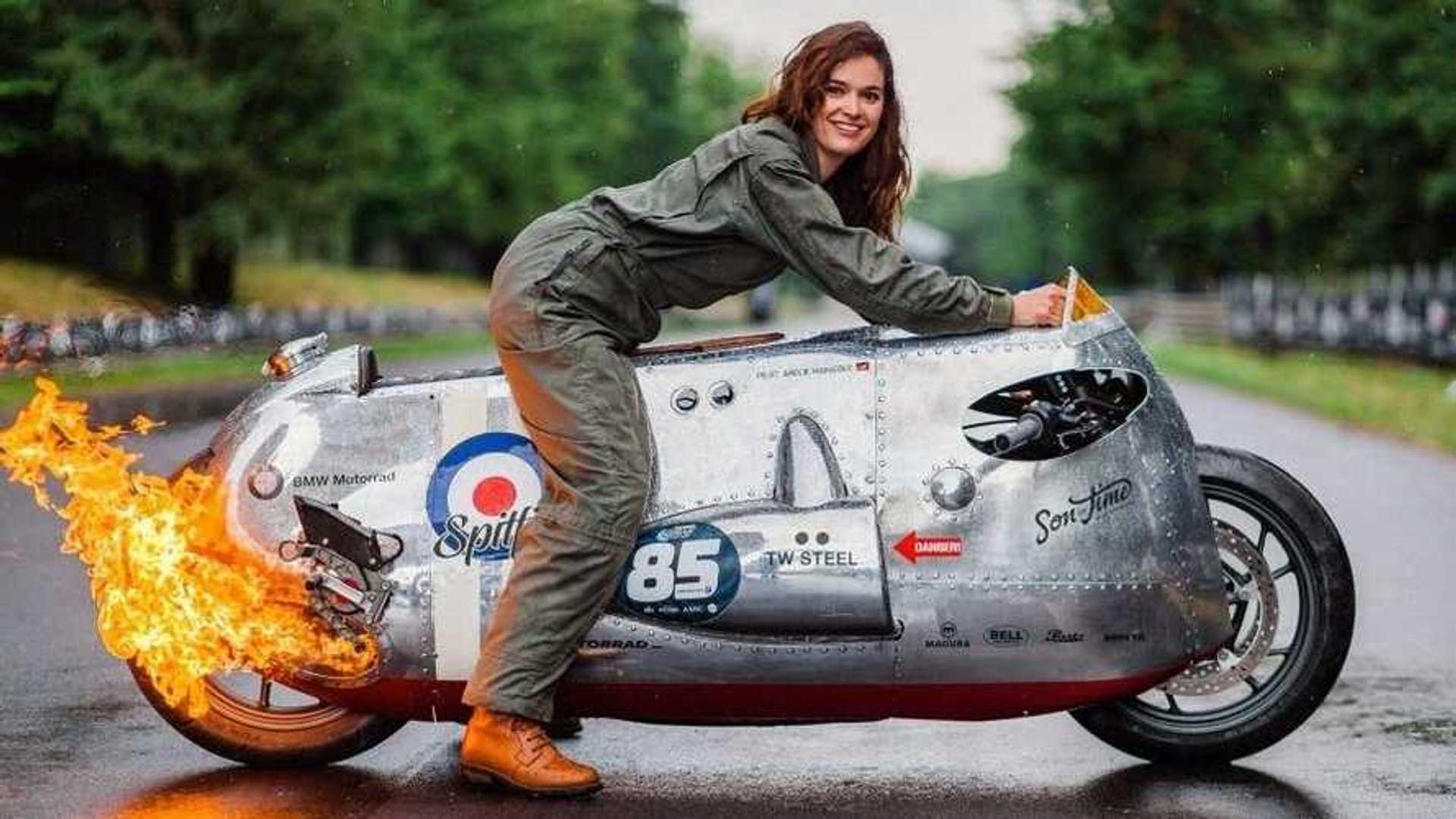 This Custom BMW R 1200 R Spitfire Takes Its Name Literally