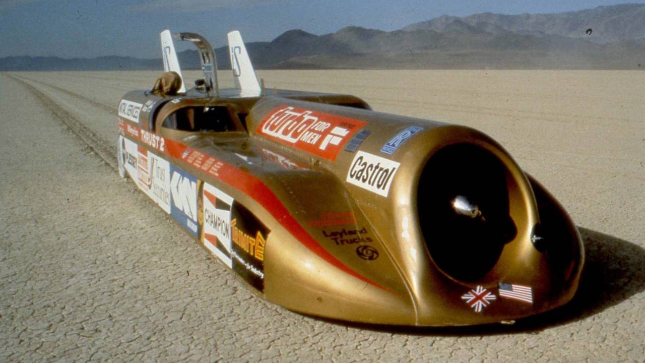 History of British land speed record attempts in pictures