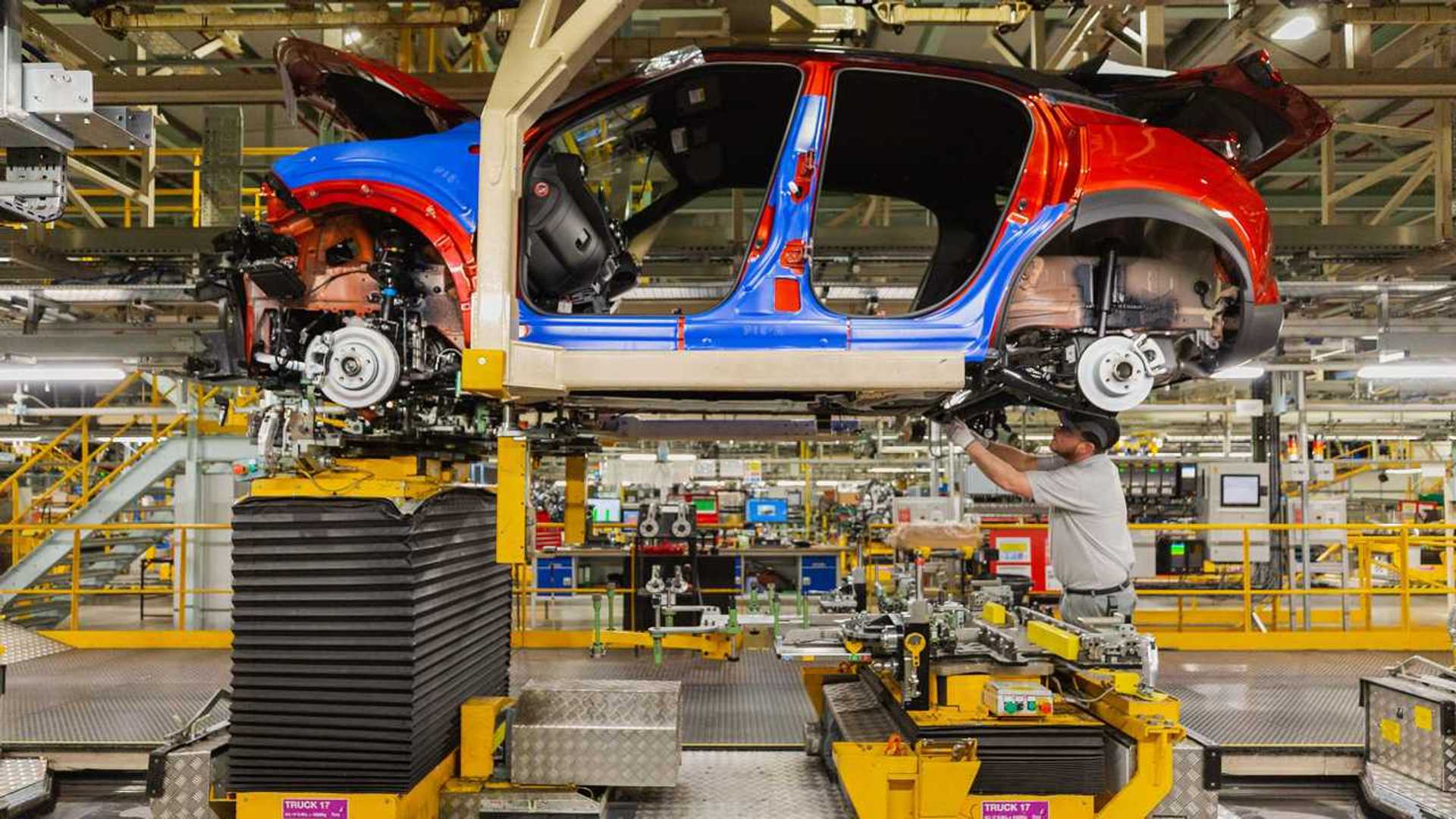UK car production up in March as supply constraints ease
