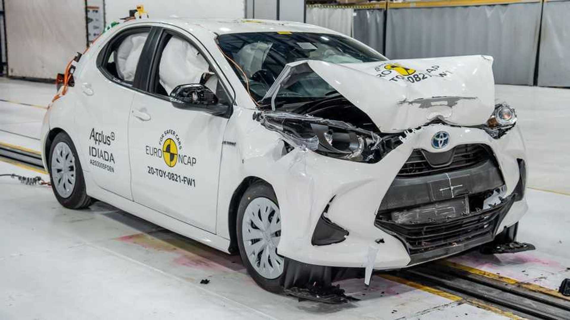 La Toyota Yaris décroche la note maximale au crash-test Euro NCAP