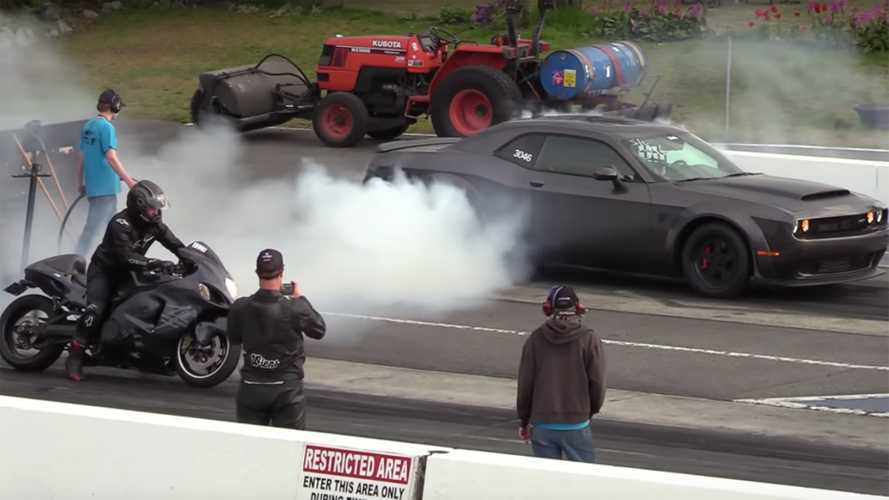 Bonkers Rocket Bike Does The Quarter Mile In Under 6 Seconds