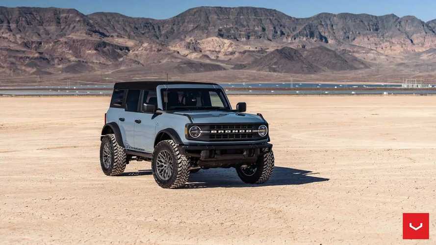 World's First Slammed Ford Bronco Rides Low On Adaptive Air Suspension